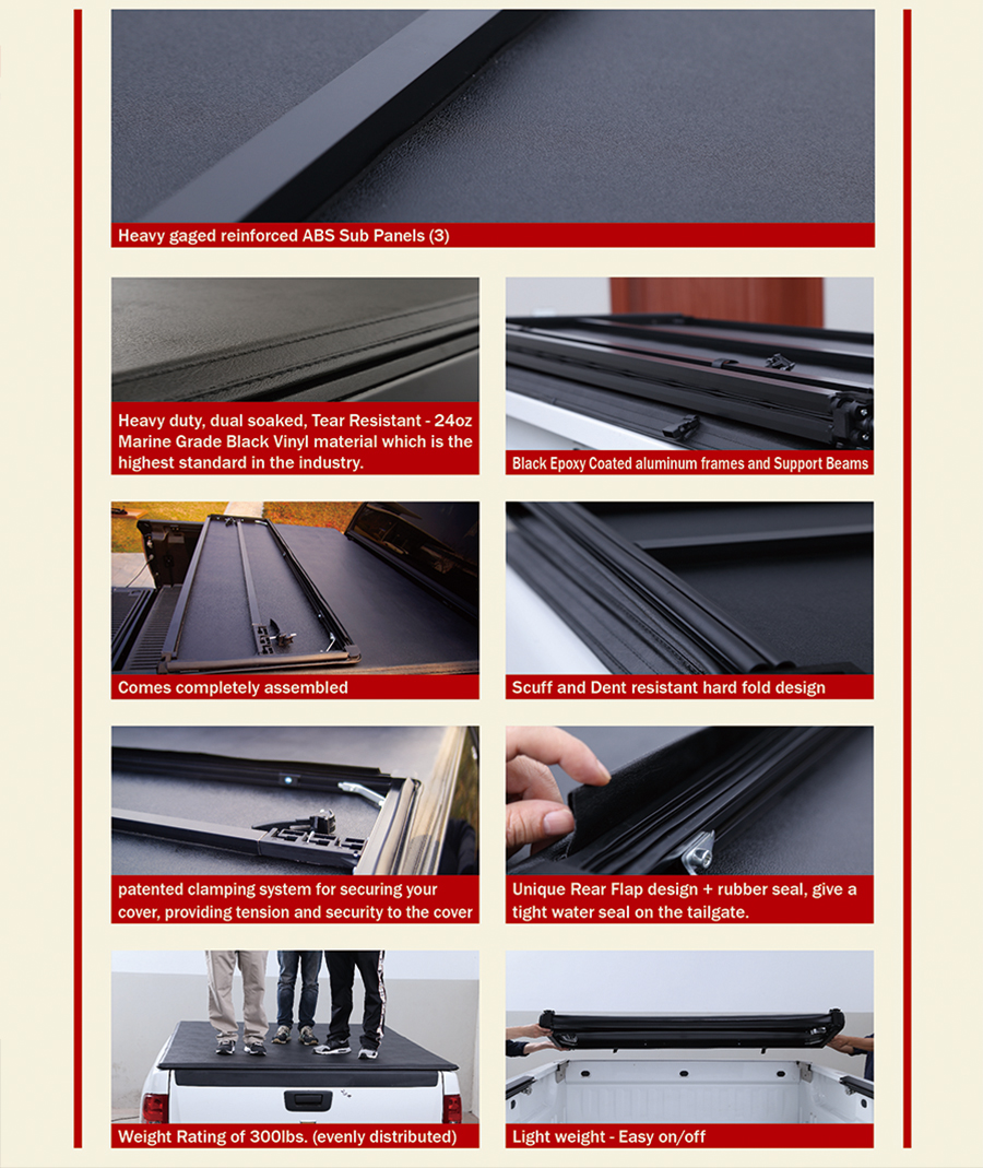 EZ Hard Folding Cover - 常州市盛沃国际贸易有限公司